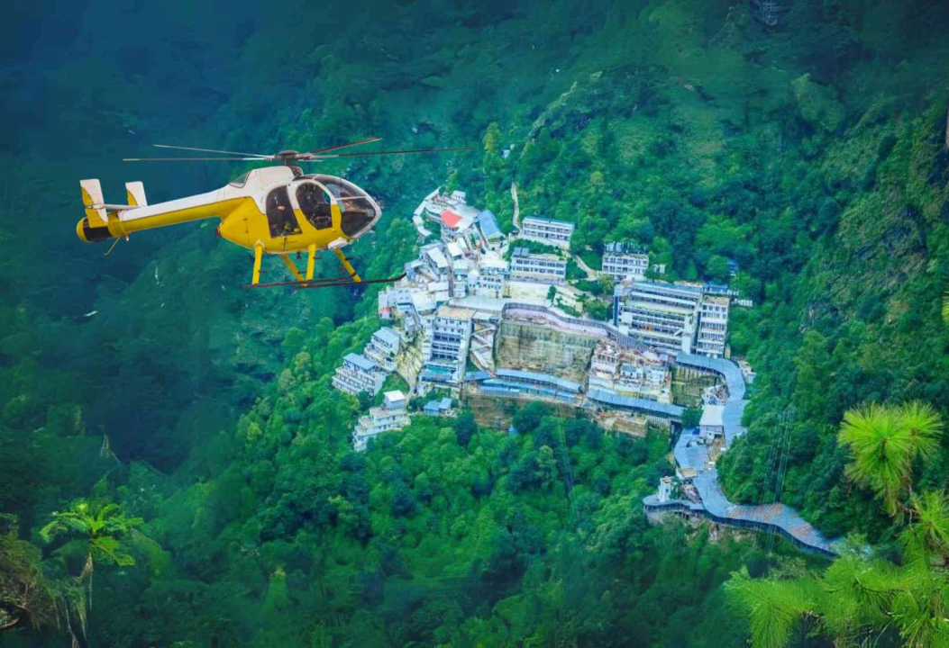 Vaishno Devi helicopter service - Temple Yatri